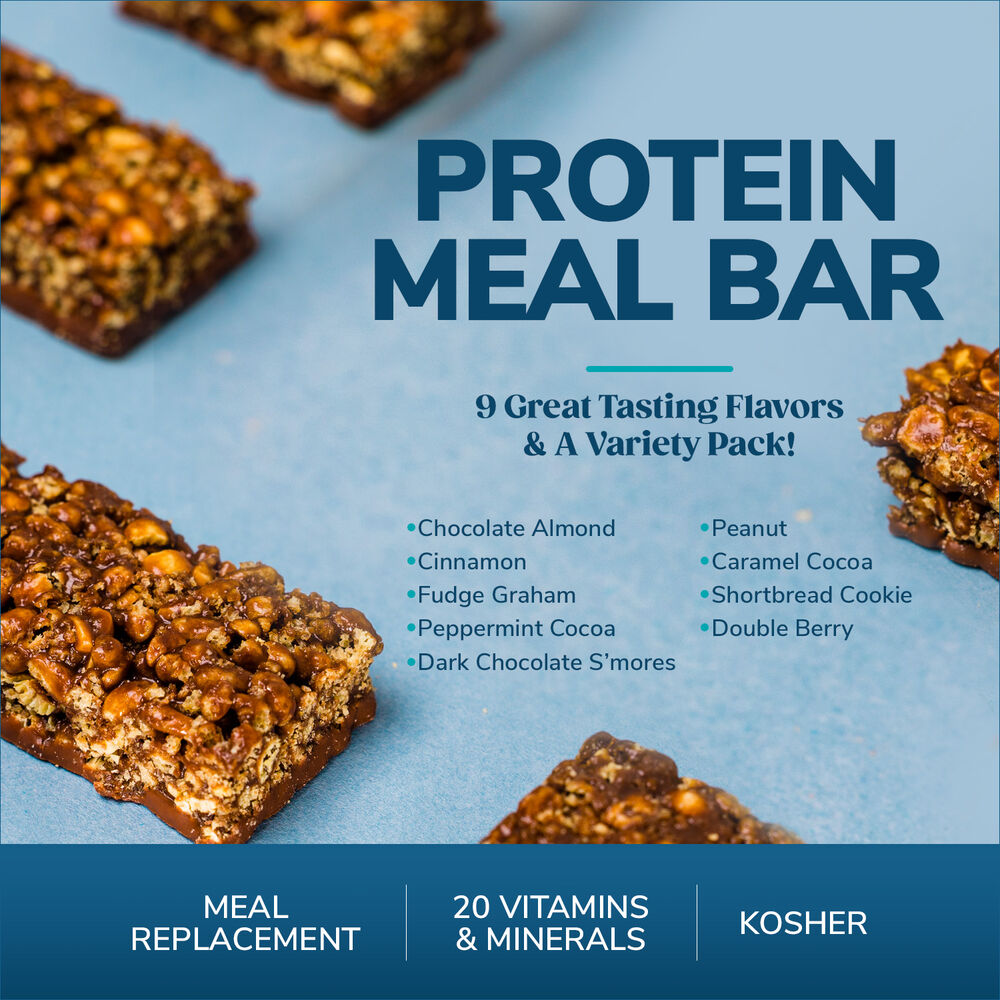Cinnamon Protein Meal Bar (7ct), Wonderslim