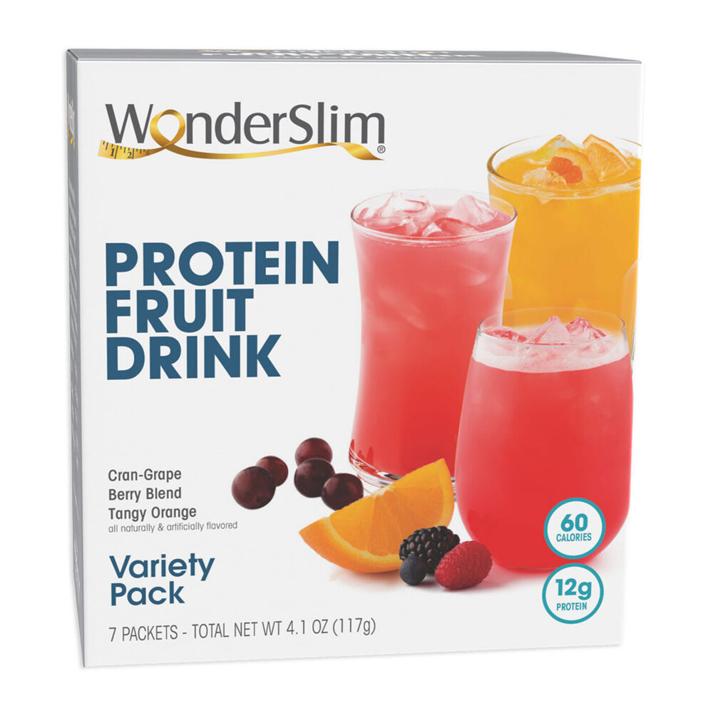 Fruit Drink Variety Pack (7ct), WonderSlim - DietDirect 16.99 USD