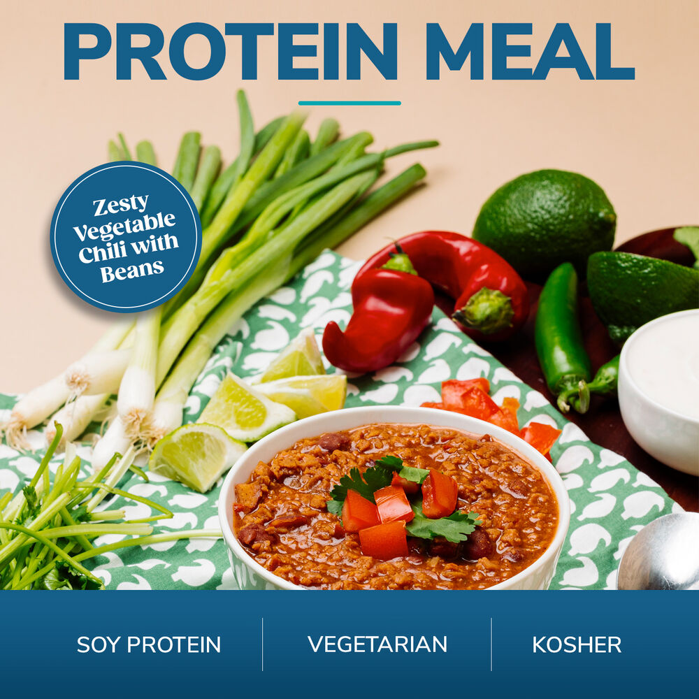 Zesty High Protein Chili with Beans (7ct), Wonderslim - DietDirect