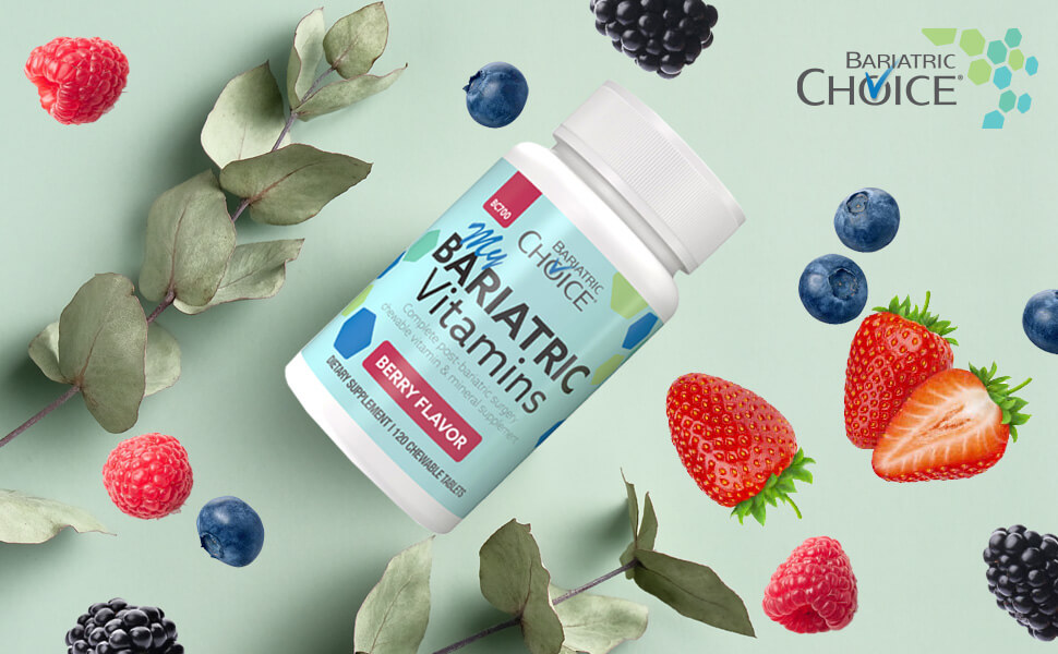 Chewable Bariatric Multivitamin Berry (120ct), Bariatric Choice